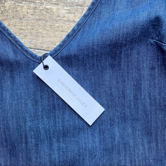Sincerly Jules | Dresses | Sincerely Jules Ruby Denim Dress | Poshmark